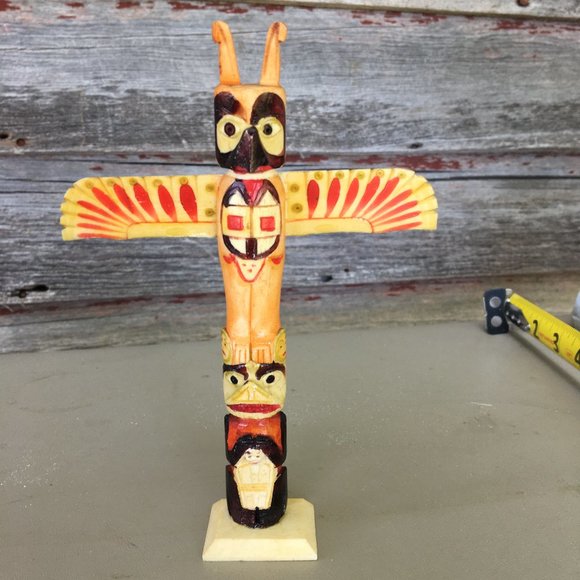 Other | Hand Carved Totem | Poshmark